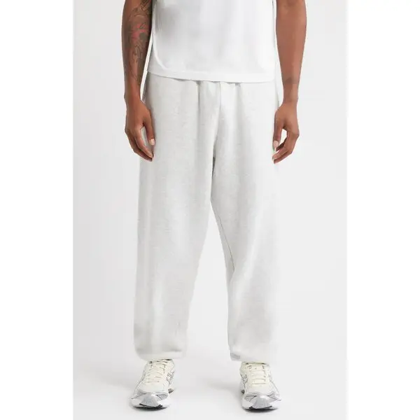 ELWOOD Bubble Cotton Blend Sweatpants - Ash Grey