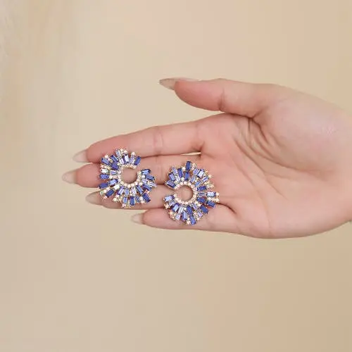 Jessica Simpson Earrings With Crystal