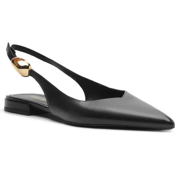 AREZZO Farrah Pointed Toe Slingback Flat