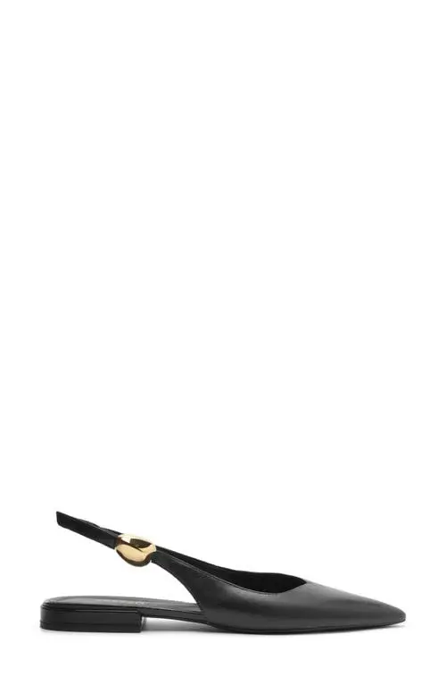 AREZZO Farrah Pointed Toe Slingback Flat
