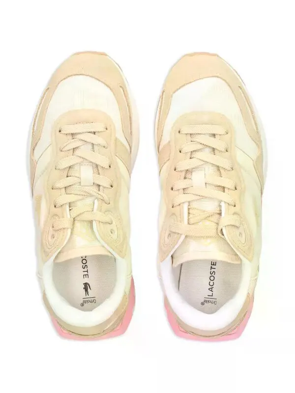 Lacoste Logo-print Sneakers - Neutrals