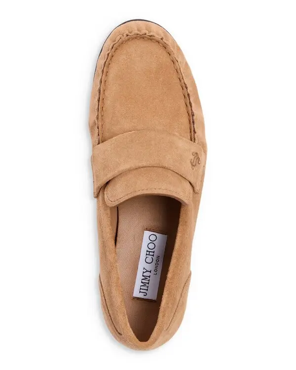 JIMMY CHOO Ellis Loafers - Toffee