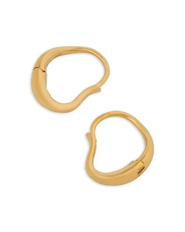 NINA GORDON Ventee Hoop Earrings - Gold