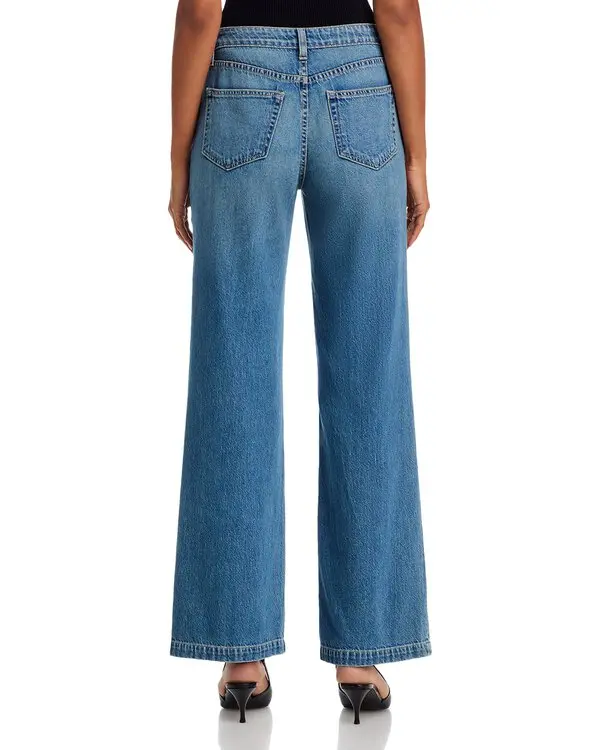 L'Agence Scottie High-rise Wide-leg Jeans - Fargo