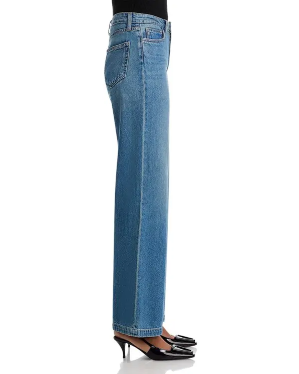 L'Agence Scottie High-rise Wide-leg Jeans - Fargo