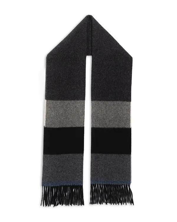 Rodd & Gunn Frankton Stripe Scarf - Nero