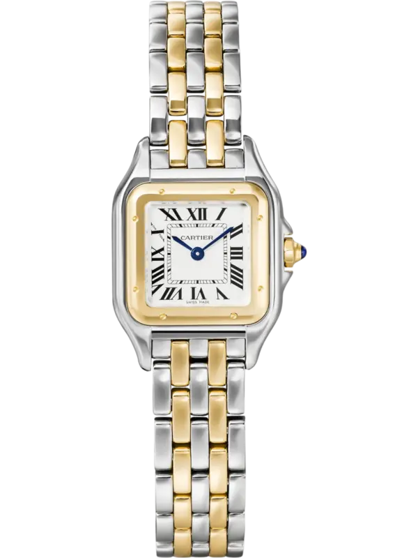 Cartier Panthère De Small 18k And Stainless Steel Watch - Gold
