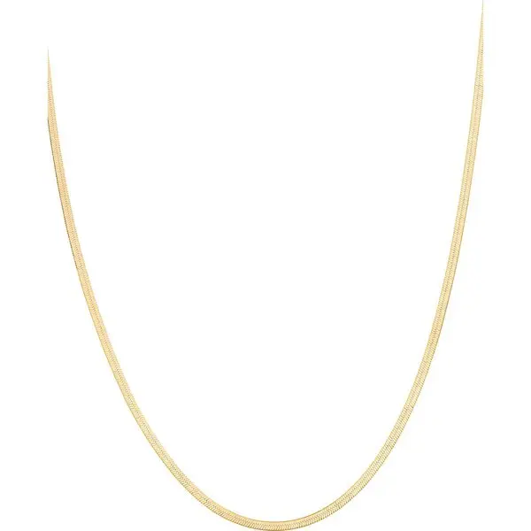 BEARFRUIT JEWELRY Sterling Silver 18k Plated Heart Pendant Necklace - Gold