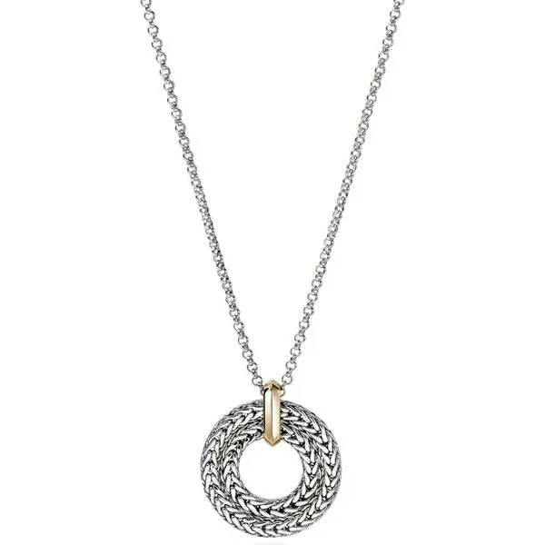 John Hardy Icon Link Pendant Necklace - Silver And Gold