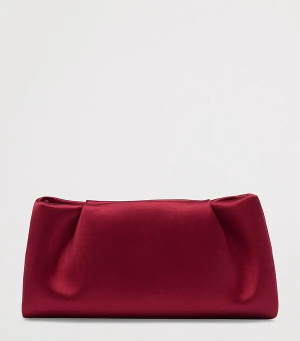 MALONE SOULIERS Satin Vittoria Soft Clutch