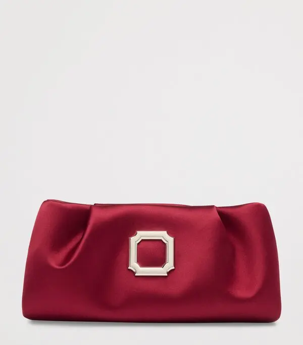 MALONE SOULIERS Satin Vittoria Soft Clutch