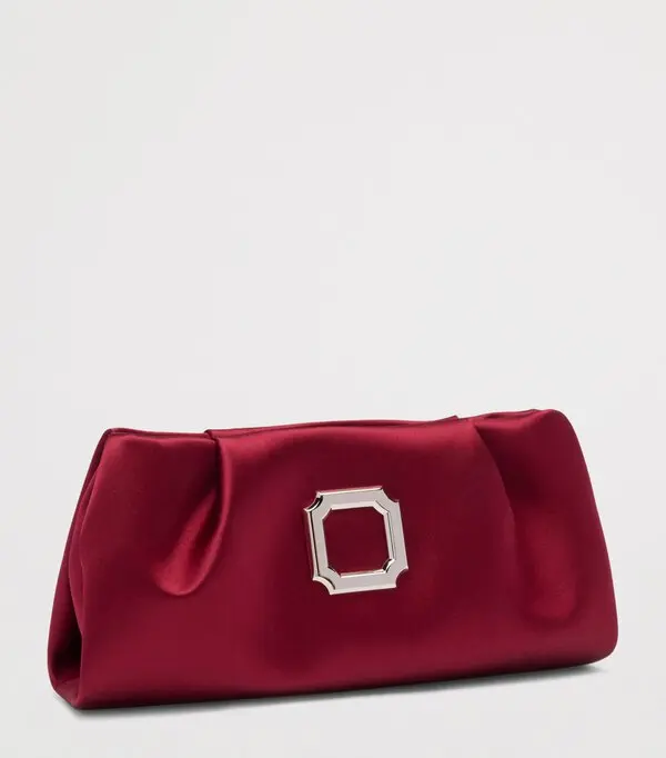MALONE SOULIERS Satin Vittoria Soft Clutch
