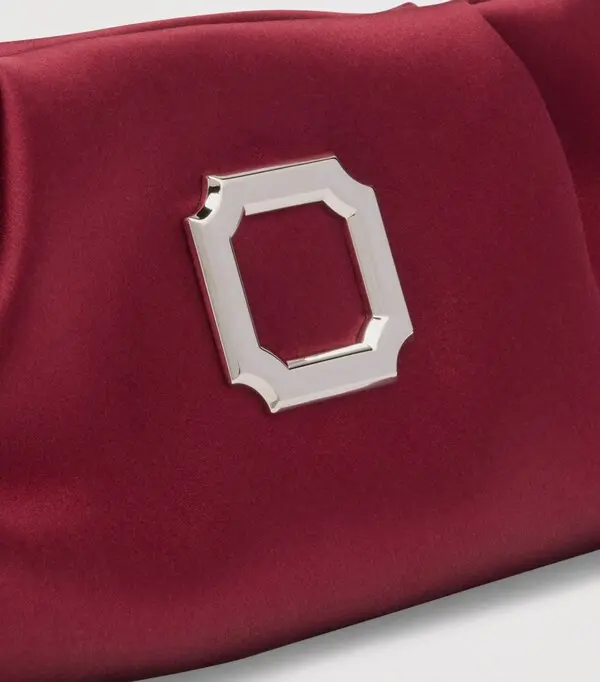 MALONE SOULIERS Satin Vittoria Soft Clutch