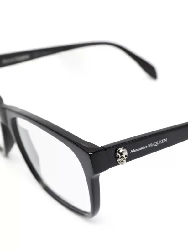 Alexander McQueen Square Frame Eyeglasses