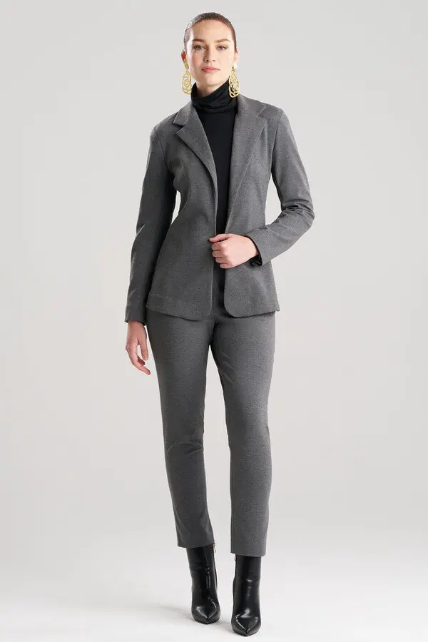 Natori Compact Knit Cardigan Blazer