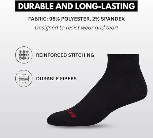 True Religion 12 Pairs Of Premium Athletic Invisible Socks