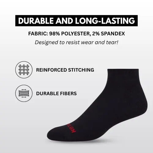 True Religion Socks 6 & 12 Pairs No Show Socks For Premium Athletic Shoe