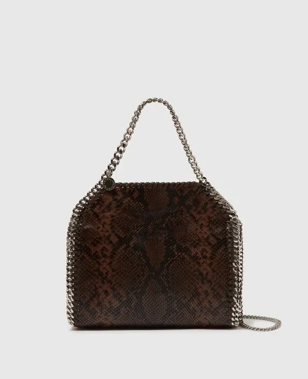 Stella McCartney Falabella Mini Tote Bag - Espresso