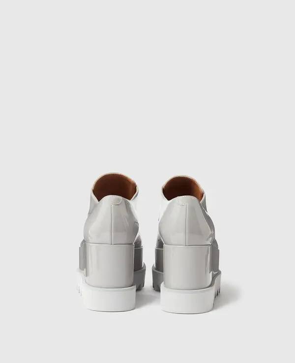 Stella McCartney Monochrome Platform Shoes - Light Gray