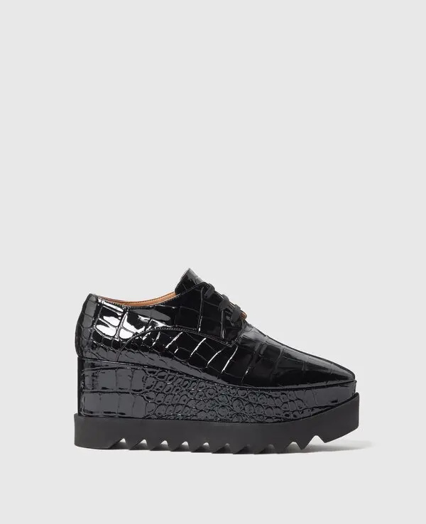 Stella McCartney Limited-edition Crocodile Platform Shoes