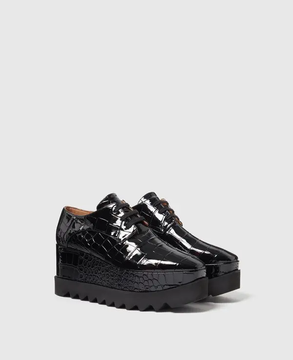 Stella McCartney Limited-edition Crocodile Platform Shoes