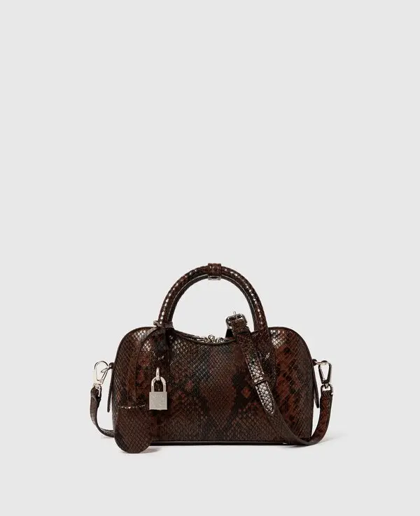 Stella McCartney Ryder Snake Crossbody Bag