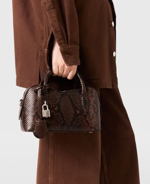 Stella McCartney Ryder Snake Crossbody Bag