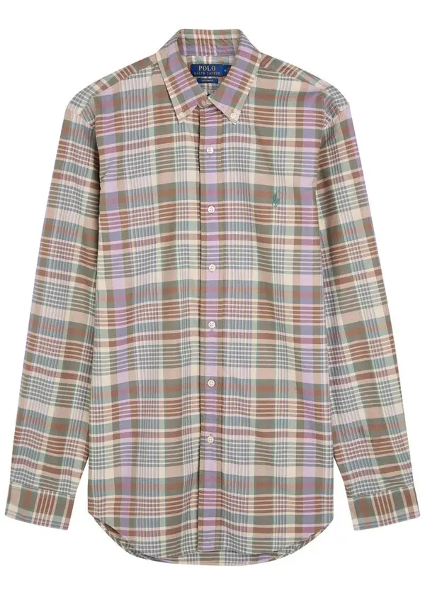 Polo Ralph Lauren Checked Cotton Shirt - Green
