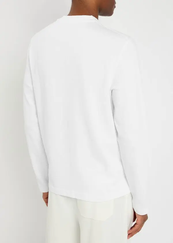 Jacquemus Le T-shirt Gros Grain Cotton T-shirt - White
