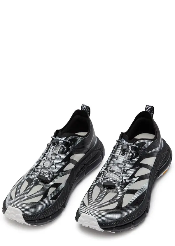 HOKA® Mafate Speed 4 Panelled Sneakers - Black