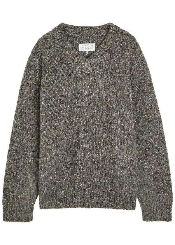 MAISON MARGIELA Wool Jumper - Grey
