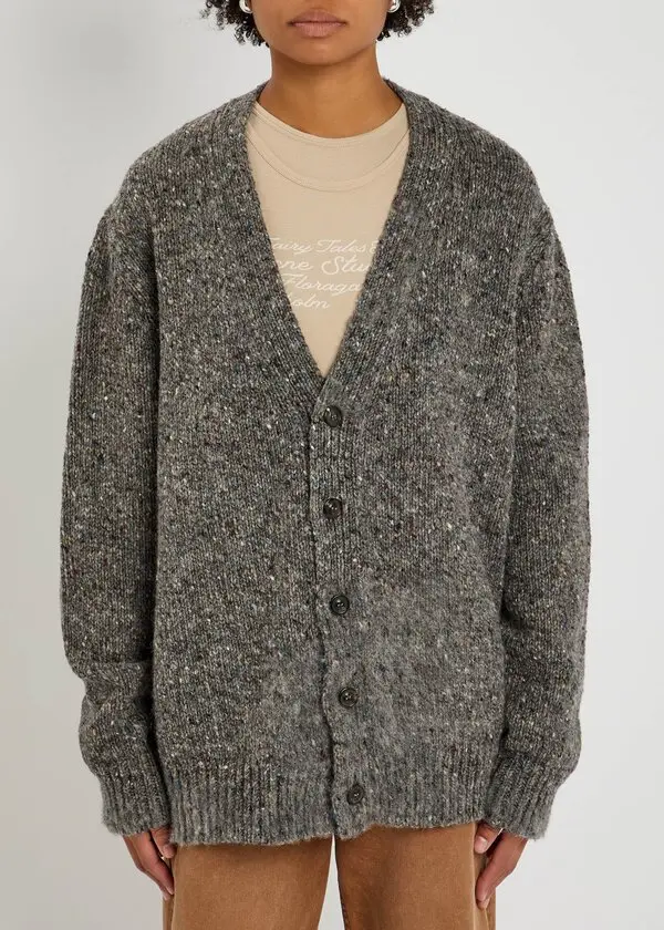 MAISON MARGIELA Oversized Wool Cardigan