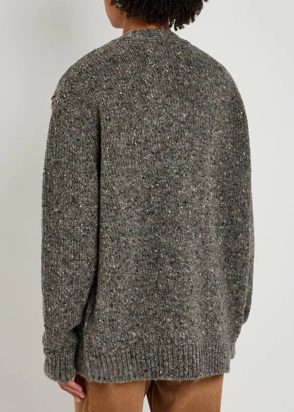 MAISON MARGIELA Oversized Wool Cardigan