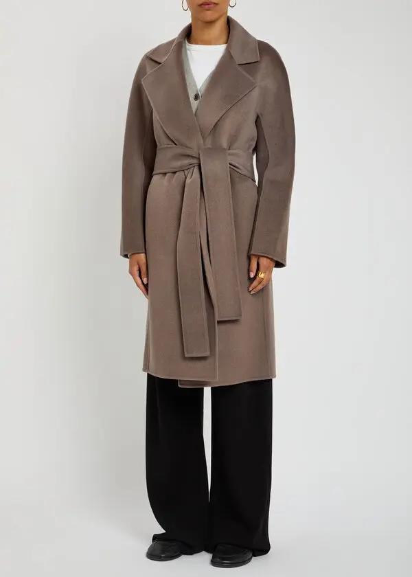 JOSEPH Wool And Cashmere-blend Trench Coat