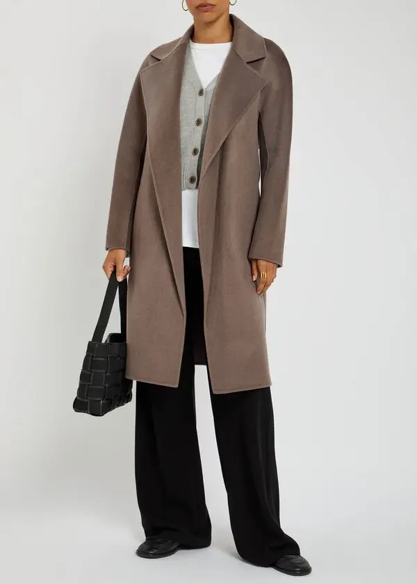JOSEPH Wool And Cashmere-blend Trench Coat