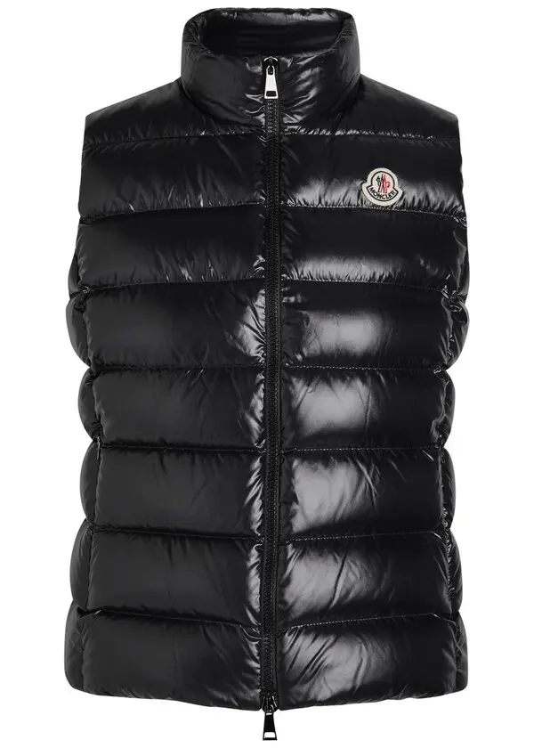 Moncler Ghany Quilted Shell Gilet - Black