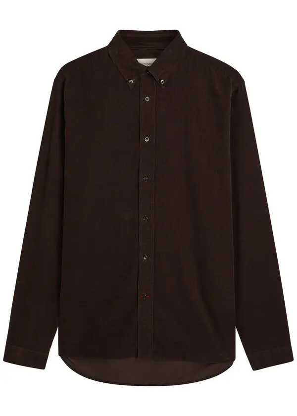 Oliver Spencer Brook Corduroy Shirt - Brown