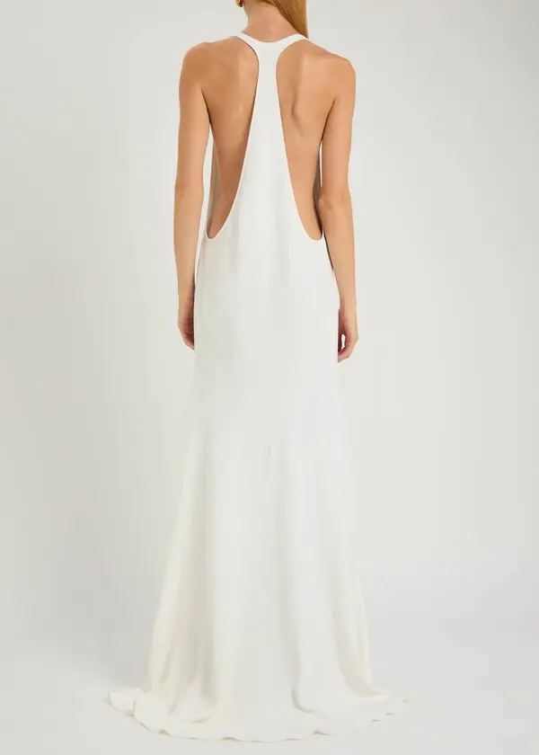 strapless open back dress Marcelle Knit Dress – Retrofete main image 0