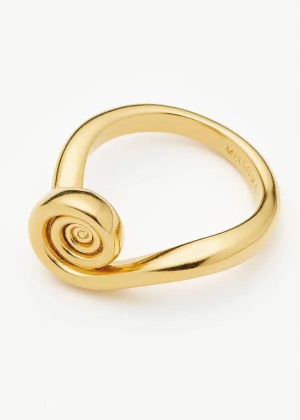 MISSOMA Spiral Stacking Ring - Gold