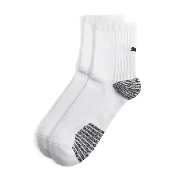 PUMA Ribbed Terry Socks - White