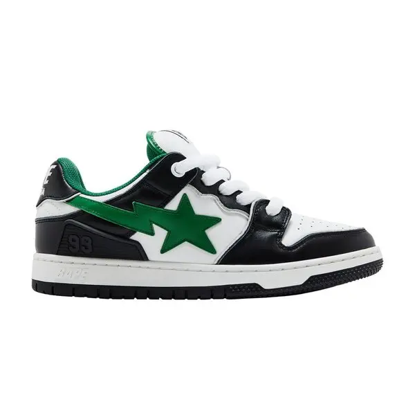A BATHING APE Sk8 Sta #1 M2 Sneakers - Black