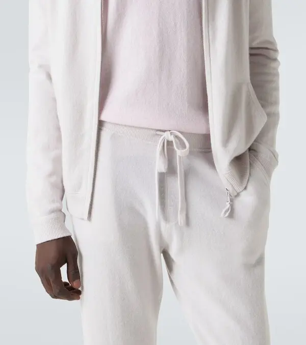 ALLUDE Wool And Cashmere Sweatpants