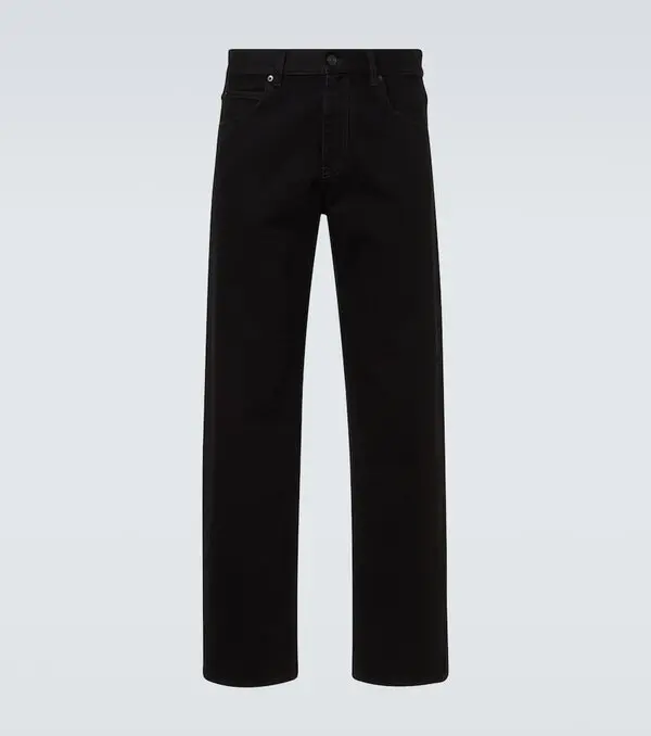 THE ROW Vasil High-rise Straight Jeans - Black