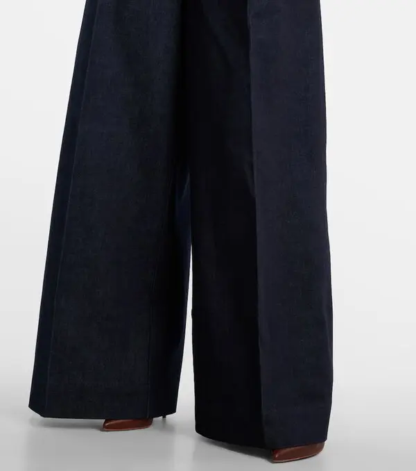 Zimmermann Hypnotic High-rise Wide-leg Jeans
