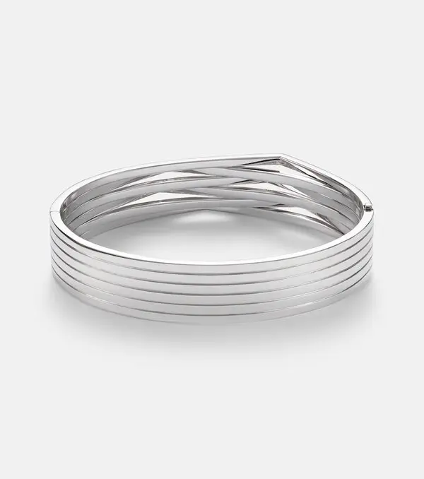 REPOSSI 18kt White Gold Diamond Bangle