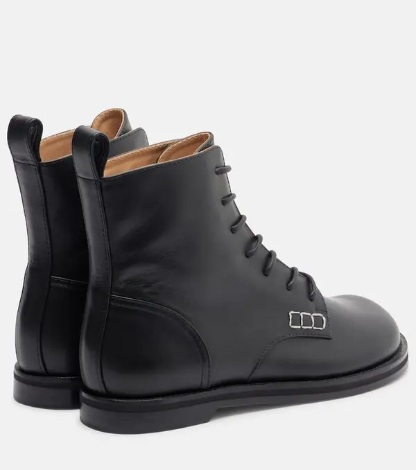 JW Anderson Leather Lace-up Boots