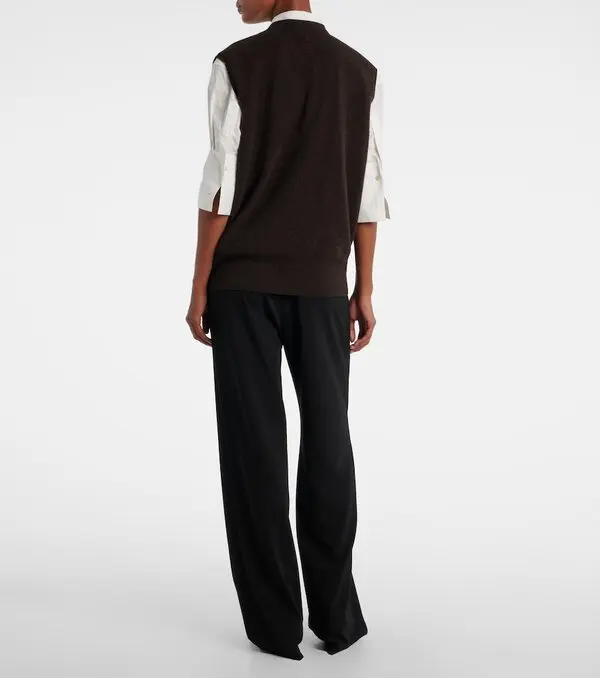 THE ROW Levi Cashmere Sweater Vest