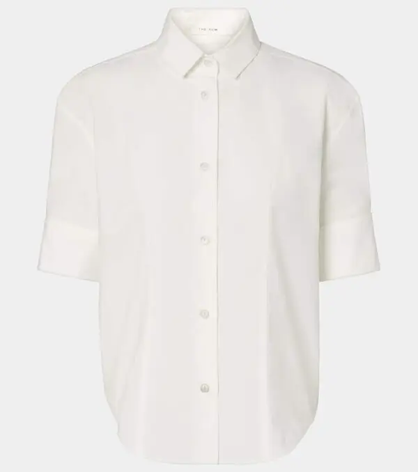 THE ROW Carpazi Cotton Shirt