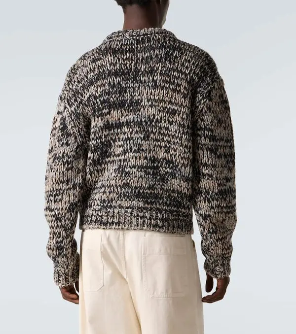 LEMAIRE Wool-blend Pullover - Brown