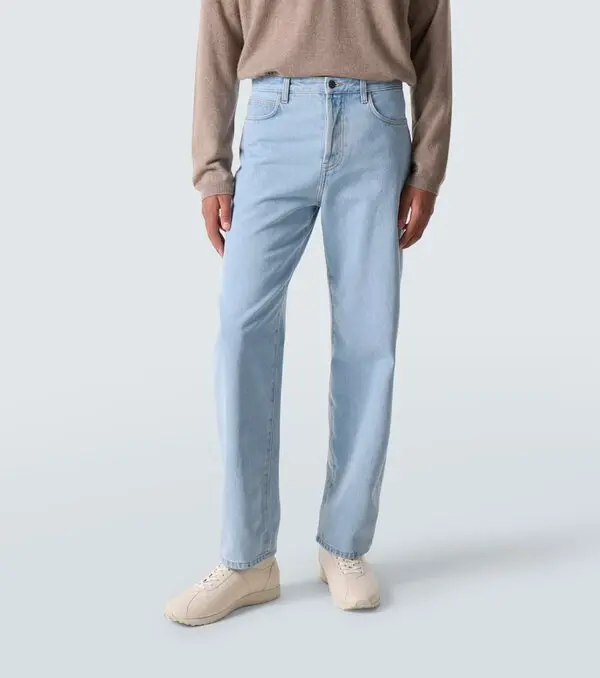 THE ROW Morton Straight Jeans